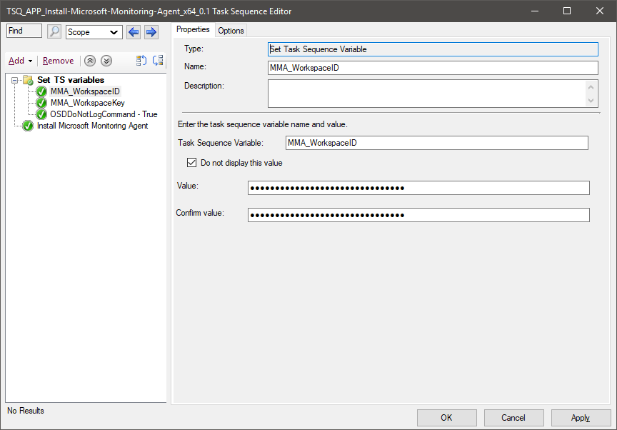 Use The Task Sequence Deployment Type To Deploy An Application With Sensitive Information